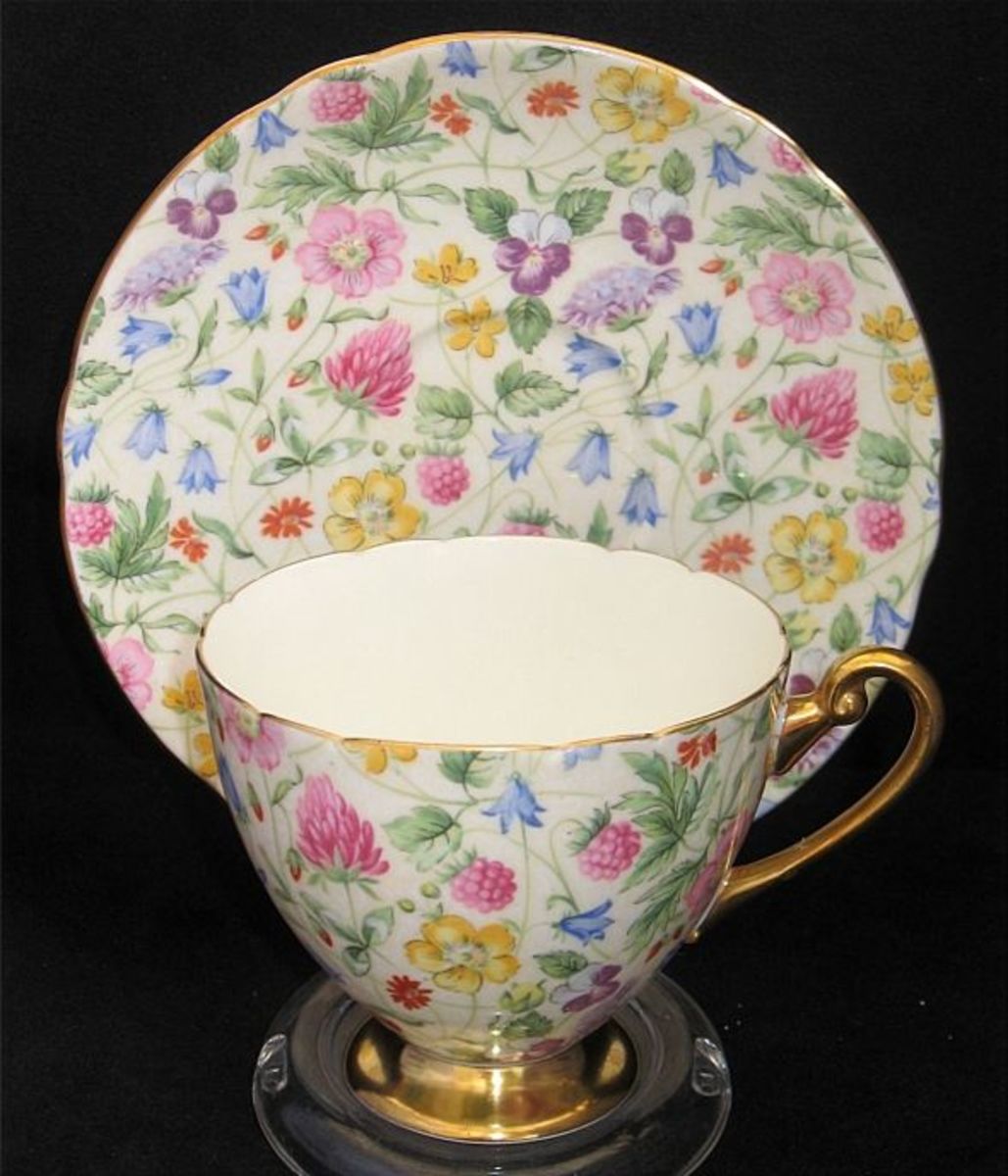 Tips for Collecting Antique and Vintage Chintz Teacups - HobbyLark