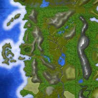 Creating Fantasy Maps With GIMP: Worldbuilding the Texture Map - HobbyLark