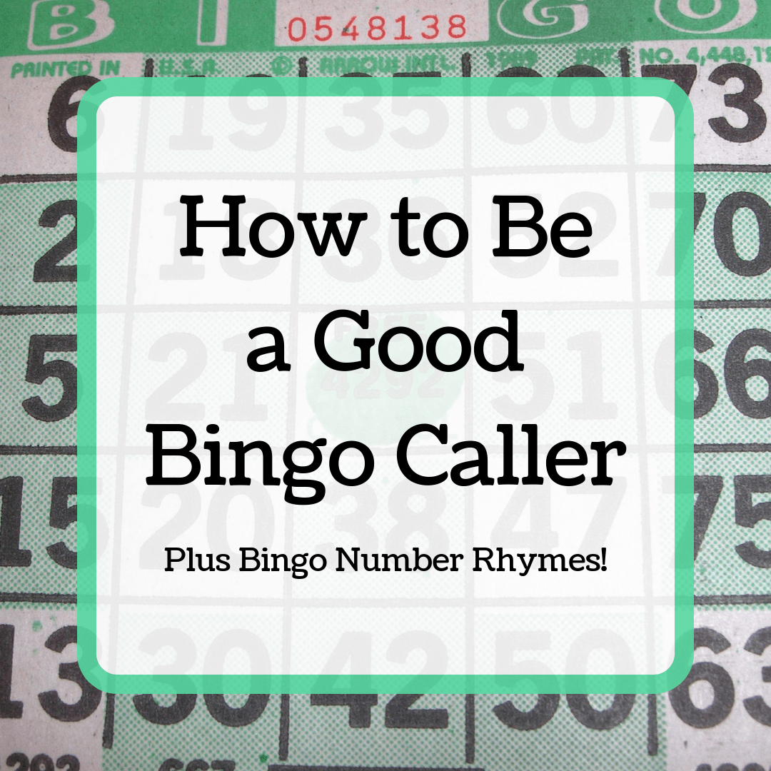 Tips for Calling Bingo (Including Bingo Number Rhymes) - HobbyLark