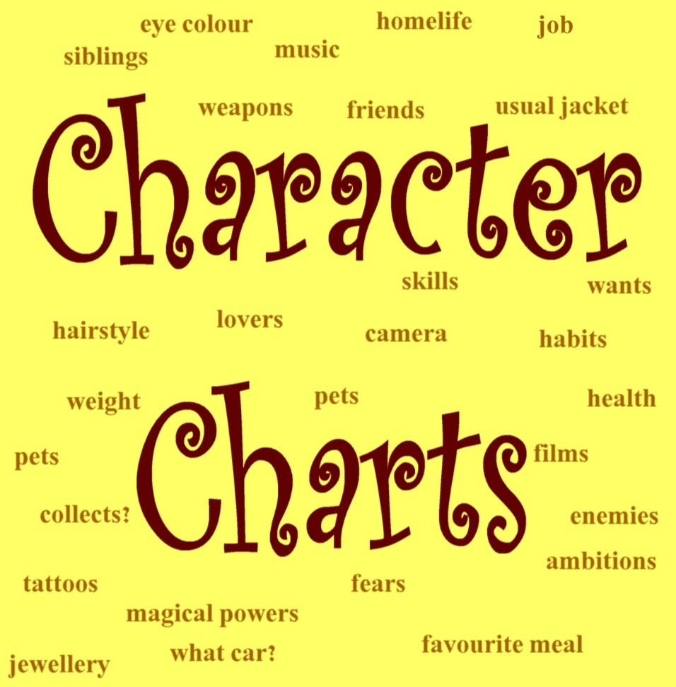 Character Charts: A Writer's Aid - HobbyLark