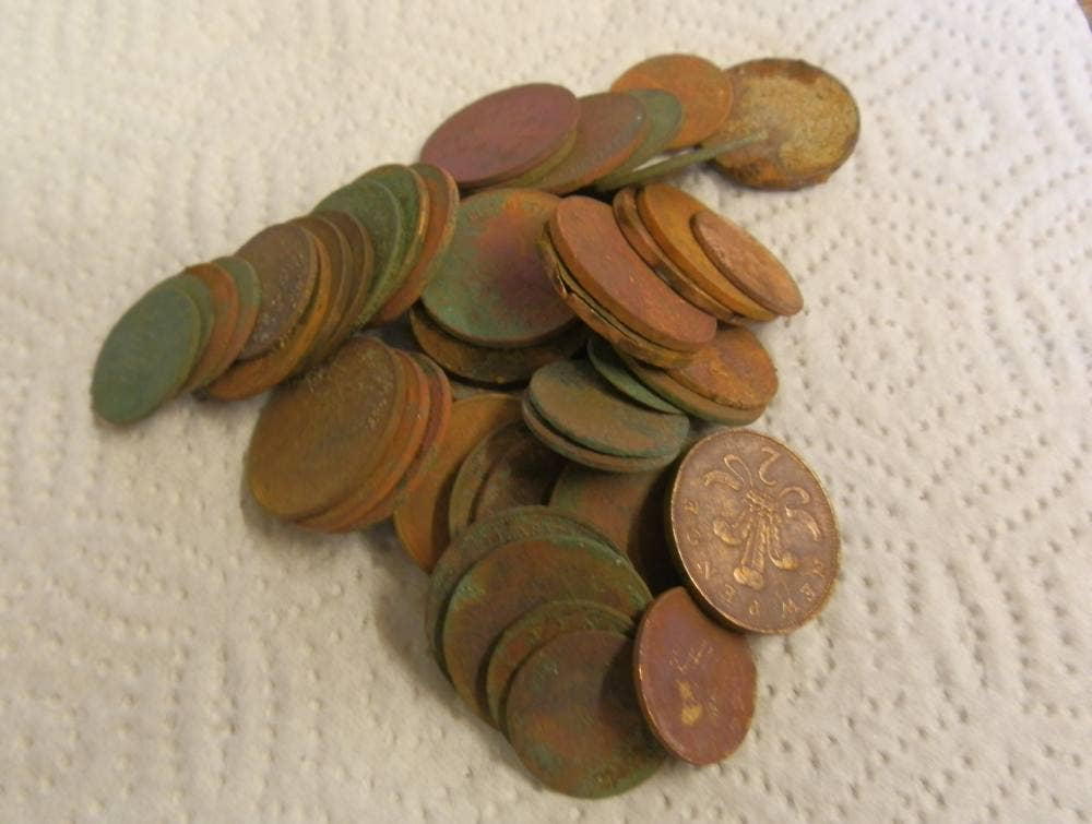 How to Clean Dirty Coins in a Rotary Rock Tumbler - HobbyLark
