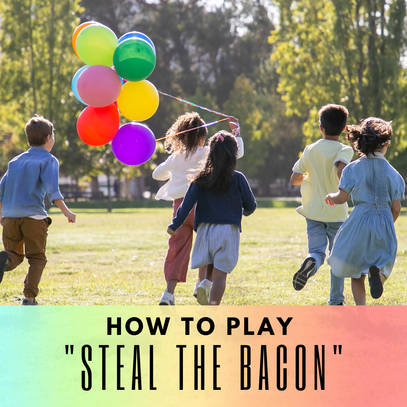 How to Play the "Steal the Bacon" Children's Game - HobbyLark