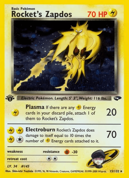 Pokémon TCG: 5 of the Rarest and Most Valuable Zapdos Cards - HobbyLark